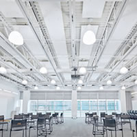 Direct-Attach Ceiling Panels Improve Acoustics -- Spaces4Learning