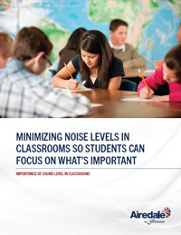 Importance of Sound Level in Classrooms -- Spaces4Learning