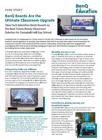 BenQ Boards Are the Ultimate Classroom Upgrade -- Spaces4Learning