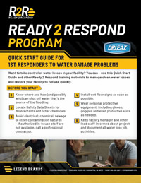 Ready 2 Respond Program: Quick Start Guide for 1st Responders to Water ...