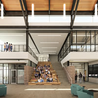 Learning Stairs: The New Student-Centered Space -- Spaces4Learning
