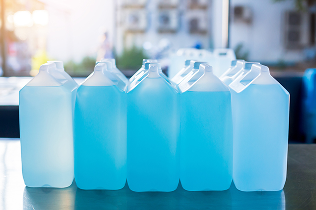 Hand Sanitizer Storage Poses Safety Problems -- Spaces4Learning